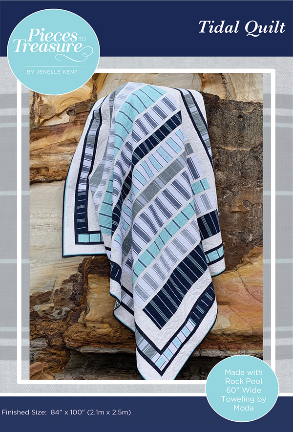 Pieces To Treasure Tidal Quilt - Quilt Pattern - 123Stitch