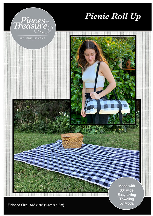 Pieces To Treasure Picnic Roll Up - Quilt Pattern - 123Stitch