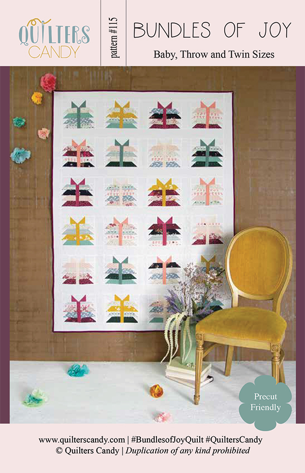 Quilters Candy Bundles of Joy - Quilt Pattern - 123Stitch
