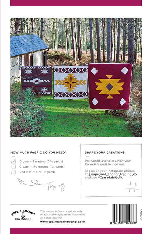 Rope And Anchor Trading Co Carradale Quilt - Quilt Pattern - 123Stitch