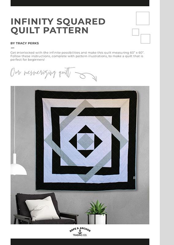 Rope And Anchor Trading Co Infinity Squared Quilt - Quilt Pattern ...