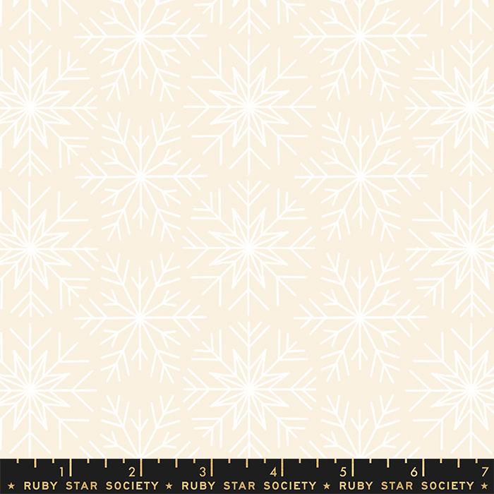 Ruby Star Society Winterglow Natural - Quilt Fabric - 123Stitch