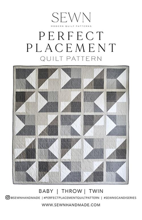 Sewn Perfect Placement Quilt - Quilt Pattern - 123Stitch