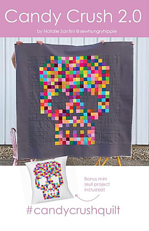 Sew Hungry Hippie Candy Crush - Quilt Pattern - 123Stitch