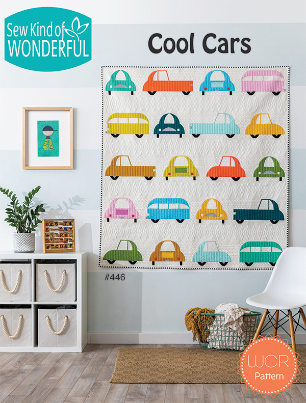 Sew Kind Of Wonderful Cool Cars - Quilt Pattern - 123Stitch
