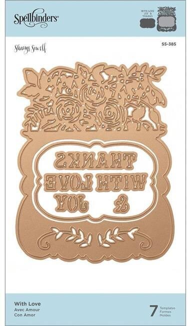 Spellbinders Shapeabilities Dies - With Love S5-385 - 123Stitch