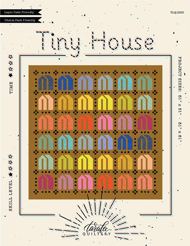 Taralee Quiltery Tiny House - Quilt Pattern - 123Stitch