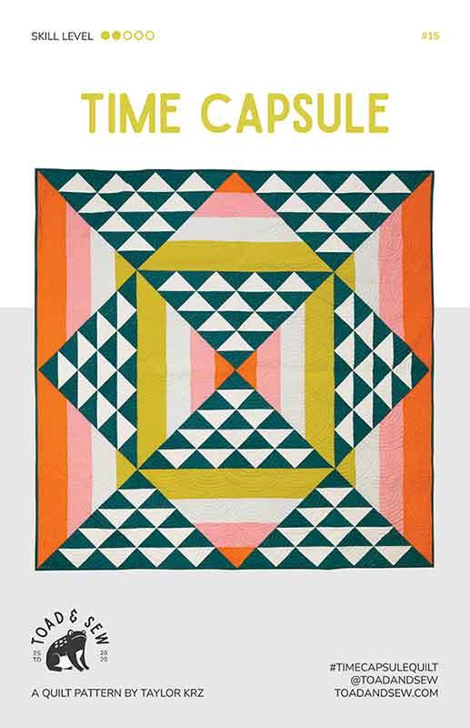 Toad And Sew Time Capsule - Quilt Pattern - 123Stitch