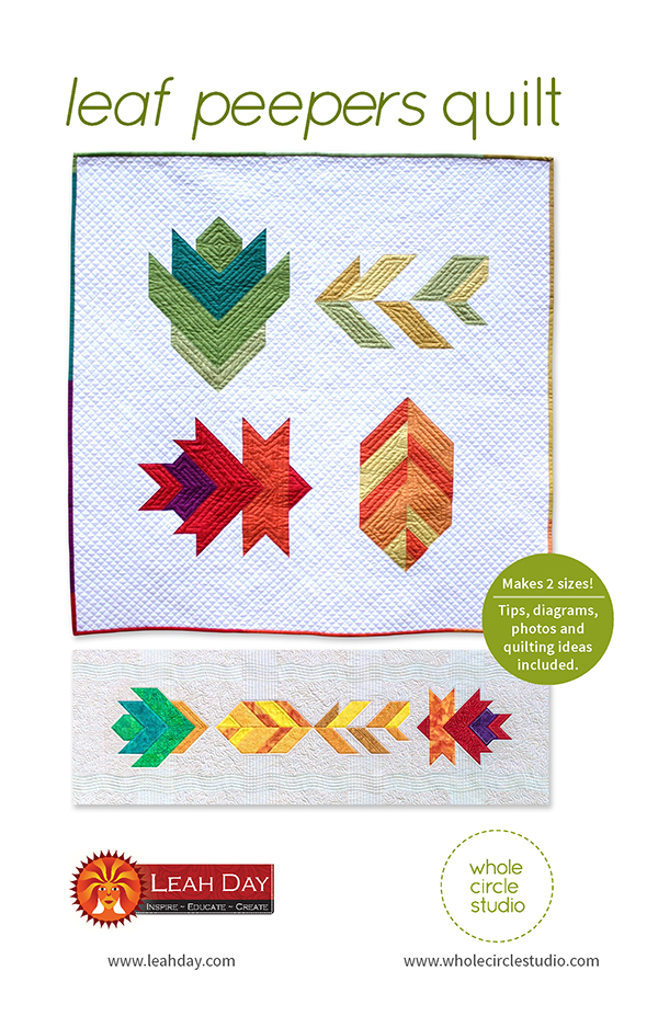 Whole Circle Studio Leaf Peepers - Quilt Pattern - 123Stitch