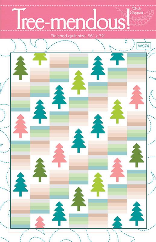 Wendy Sheppard Tree-mendous! - Quilt Pattern - 123Stitch